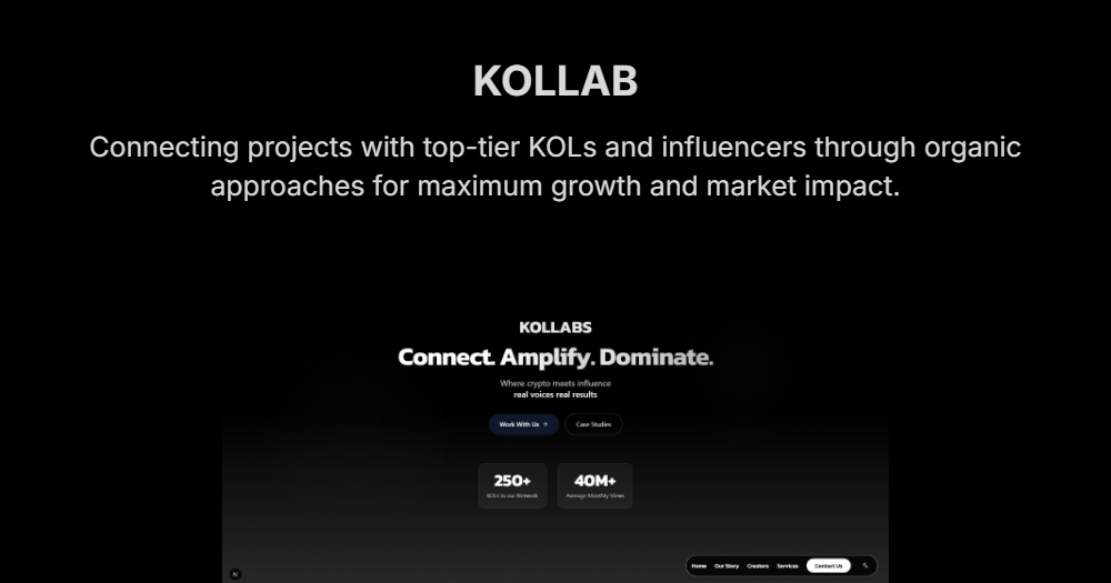 Kollabs Premium KOL Marketing Solutions